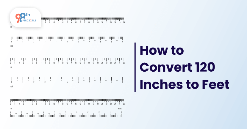 How to Convert 120 Inches to Feet