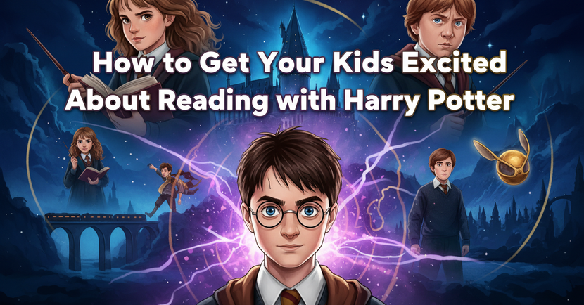 How to Get Your Kids Excited About Reading Harry Potter?